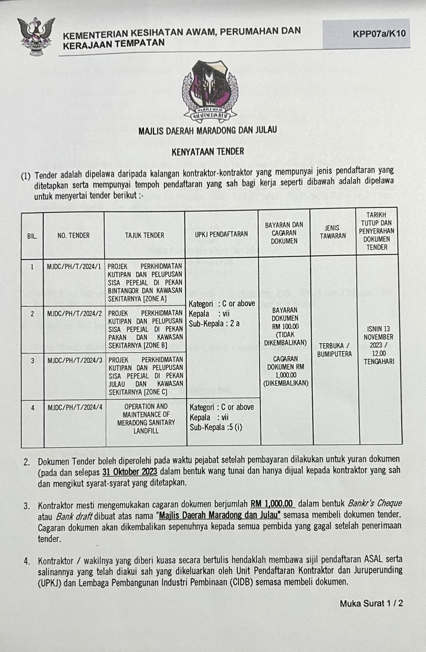 News - Official Website of Maradong and Julau District Council